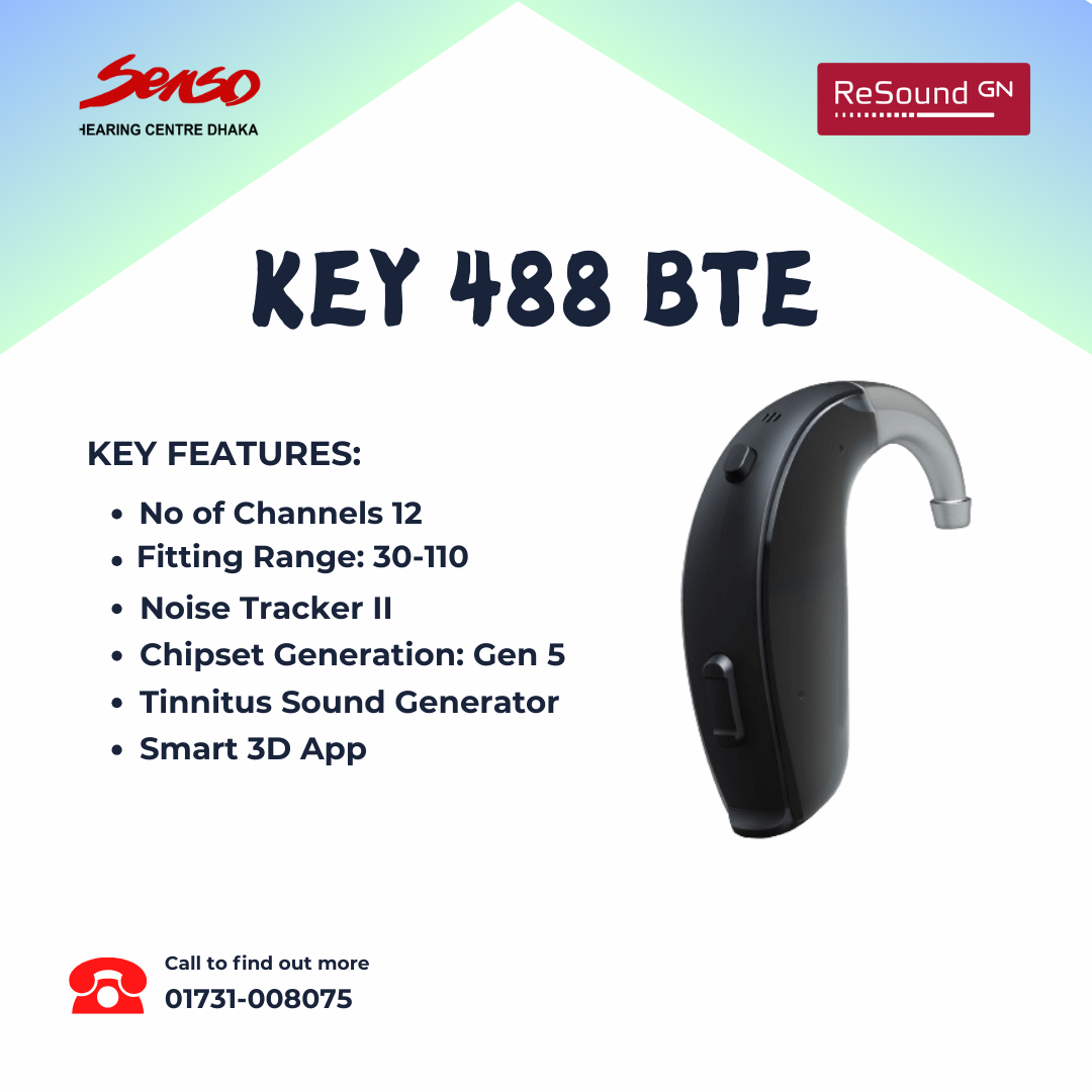 RESOUND KEY 488 BTE | Senso Hearing Centre