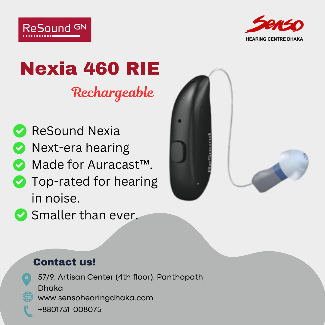Resound Nexia 460 RIE hearing aid | Senso Hearing Centre